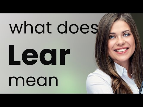 Lear — definition of LEAR