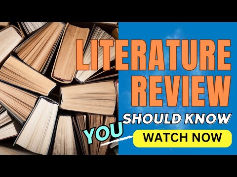 What Is Literature Review: What Does Literature | Definition of Literature Review? YOU SHOULD KNOW