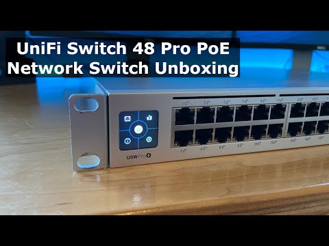UniFi Switch 48 Pro PoE (Beta) Network Switch Unboxing