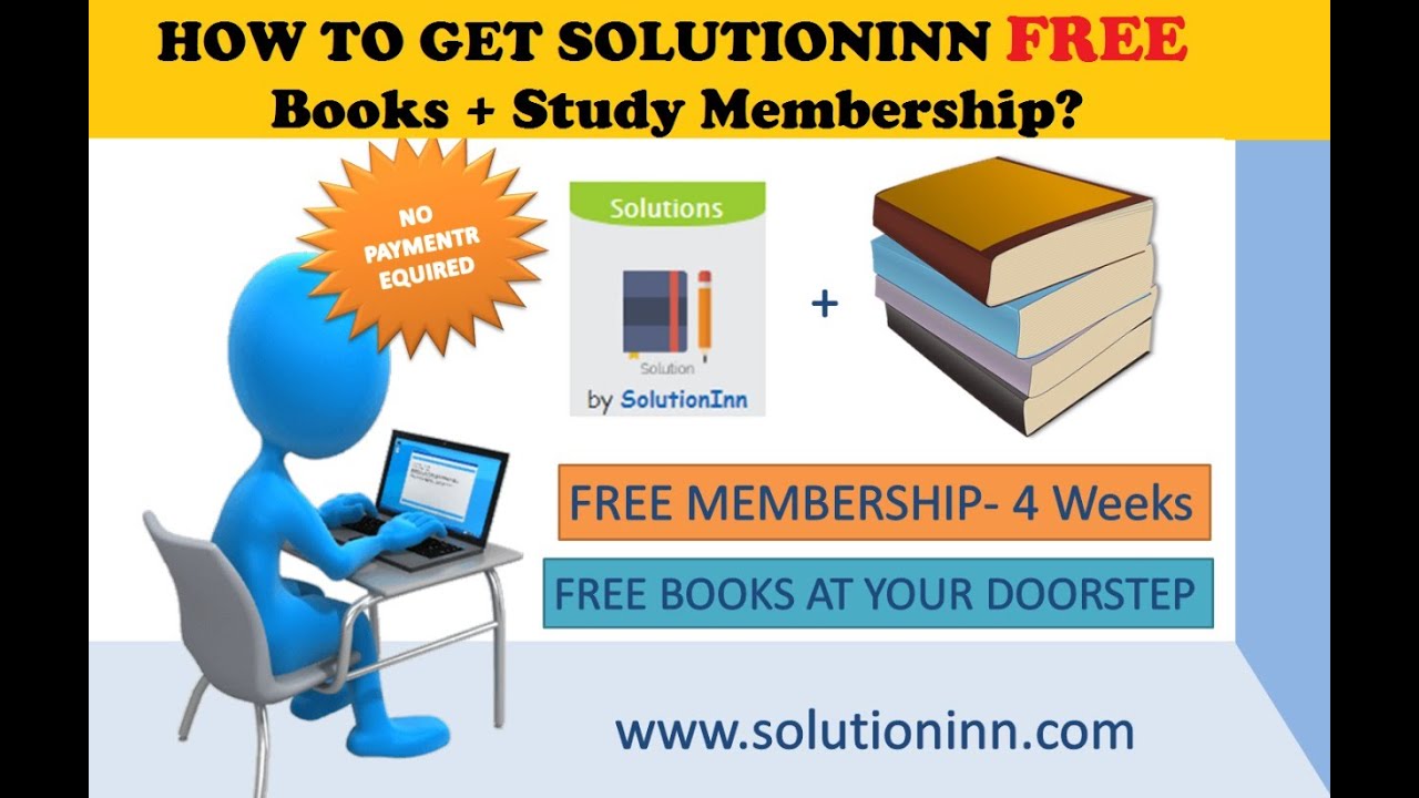 How to get Free College/University textbooks | Solutioninn.com