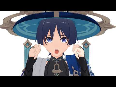 scaramouche the war criminal dances to a love song [MMD]