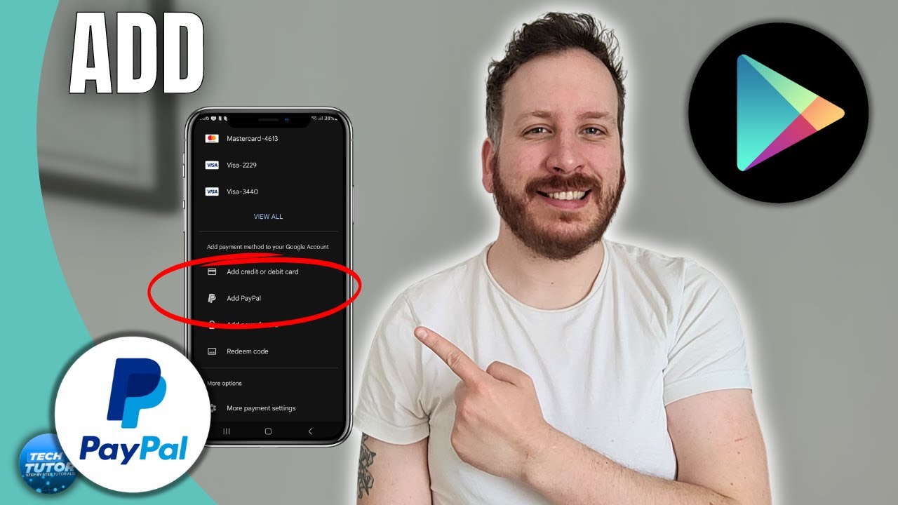 How To Add Paypal On Google Play
