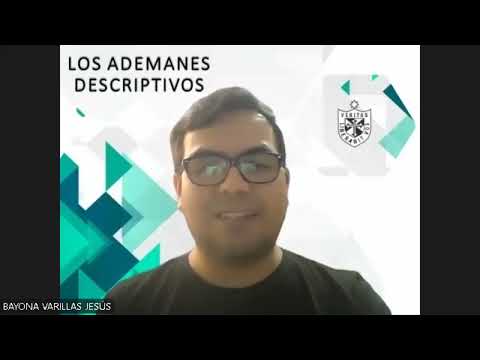 LOS ADEMANES DESCRIPTIVOS