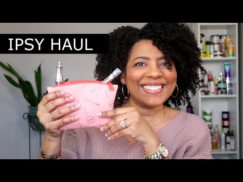 IPSY Glam Bag Reveal | What's In My Welcome Bag | NaturalRaeRae