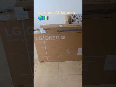 Unboxing the new 65-inch LG QNED 4k UHD TV 🔥🔥🔥 in México #trending #shorts #Rajasthani in mexico