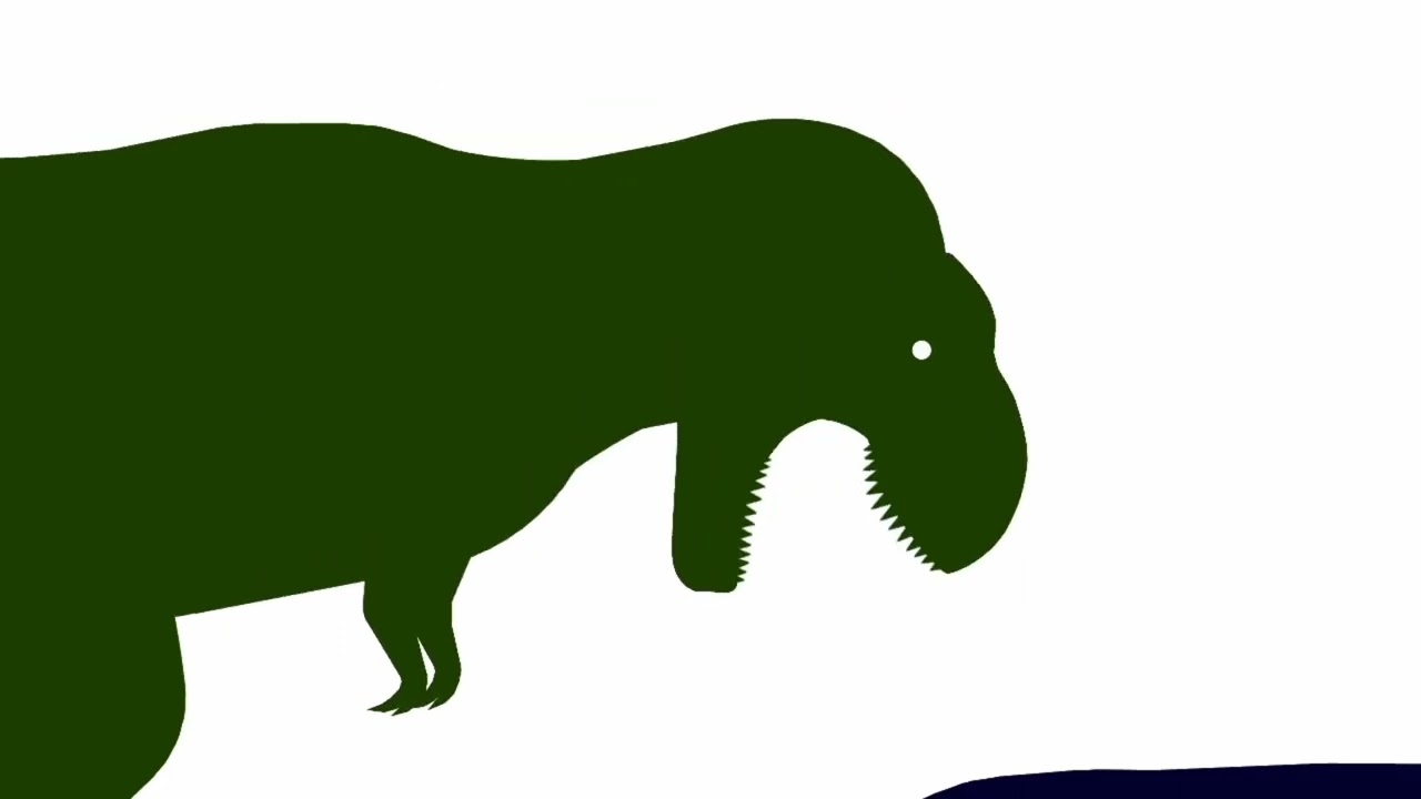 Tyrannosaurus rex vs Tyrannotitan (Stick nodes)