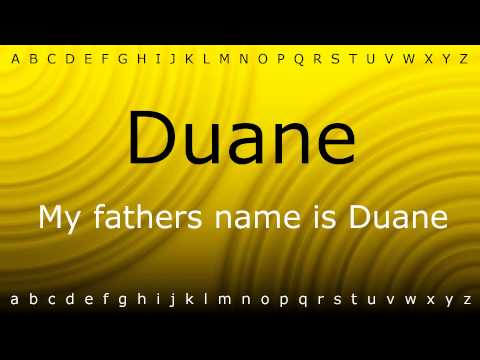 Here I will teach you how to pronounce 'Duane' with Zira.mp4