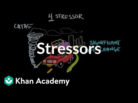 Stressors | Processing the Environment | MCAT | Khan Academy