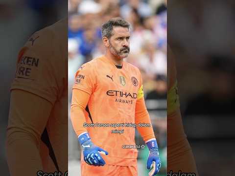 Scott Carson seperti dibayar untuk latihan aja!