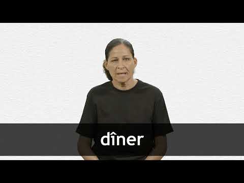 How to pronounce DÎNER in French