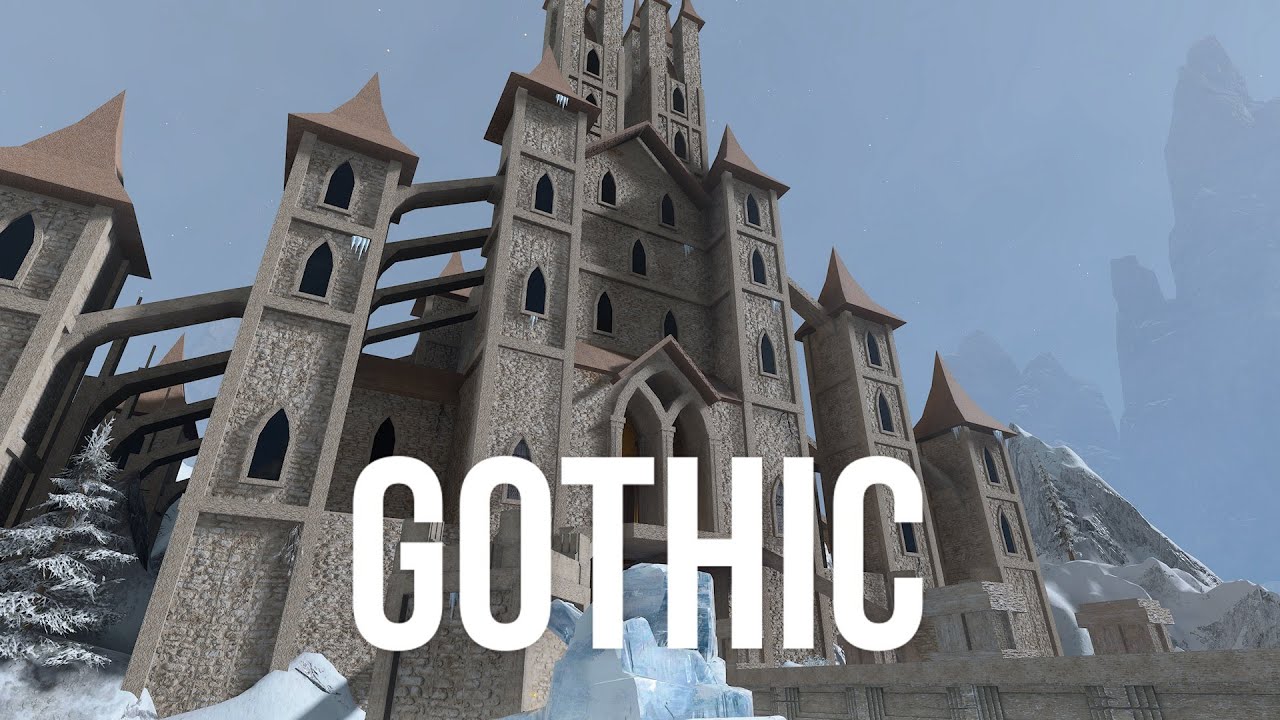 GOTHIC - Map Flythrough - Halo Infinite
