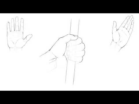 How to Draw Dynamic Hand Poses - Step by Step 3