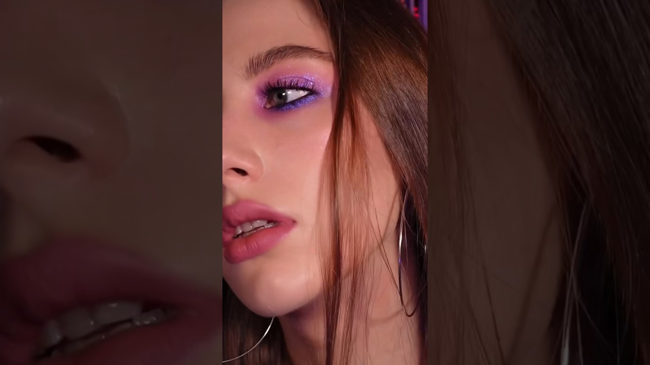 Ultraviolet makeup for every day #makeuptutorial