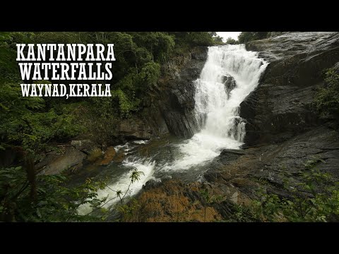 Kanthanpara Waterfalls | Waterfalls at Wayanad | Tourist Place Wayanad | Kerala Waterfalls