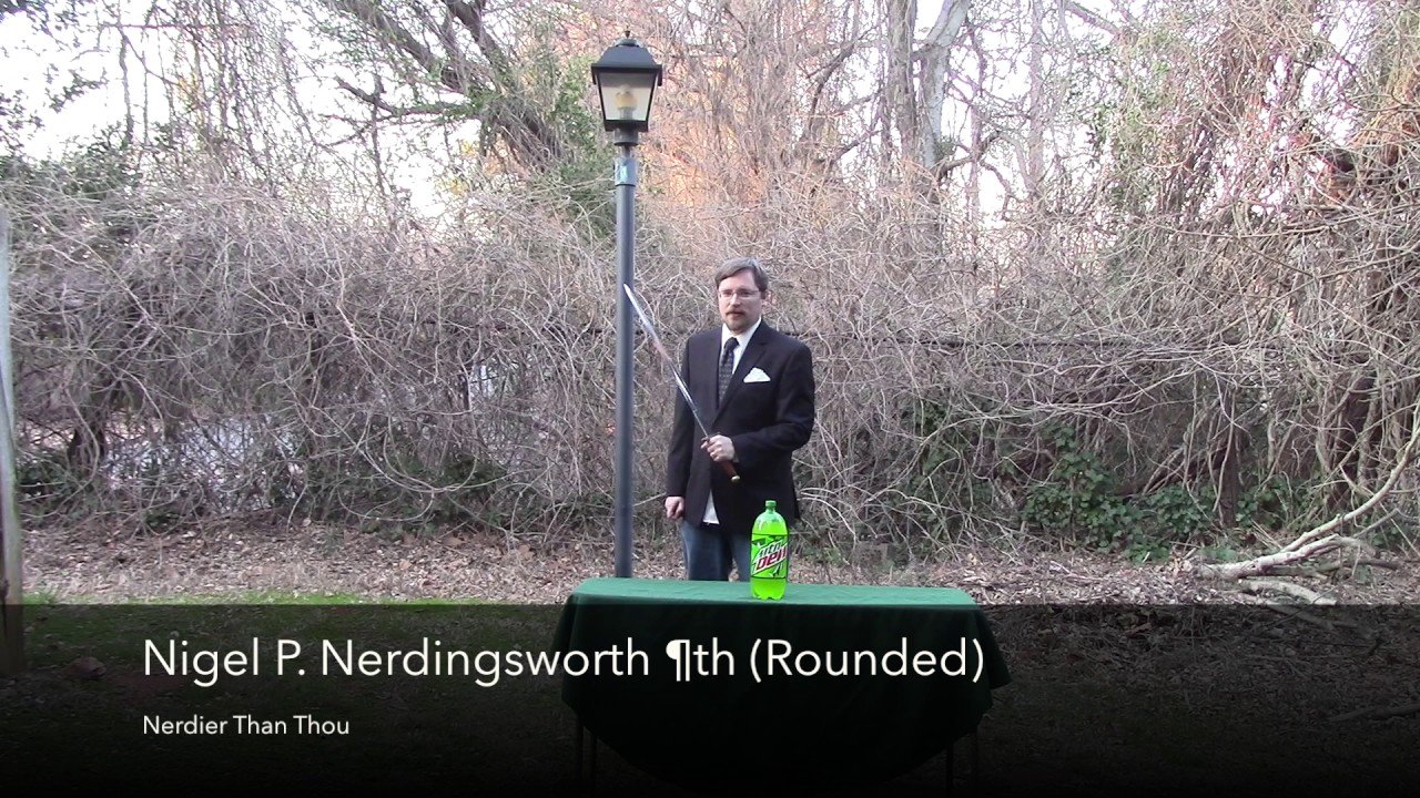 The Cultured Nerd Episode the Fourth: On Refined Imbibement