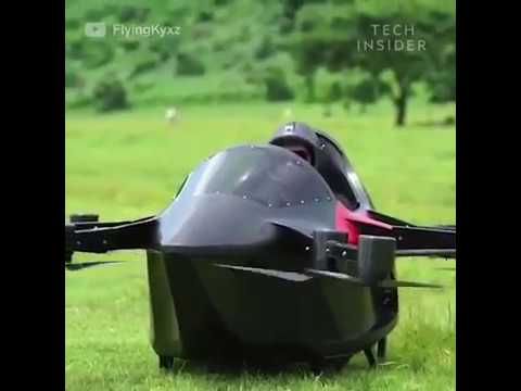 Pilot Built His Own Personal Aircraft Based On Drone Technology Video About Information Technology