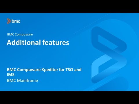 BMC Compuware Xpediter for TSO and IMS - Additional Features