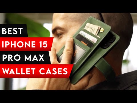 Top 5 Best iPhone 15 Pro Max Wallet Cases!
