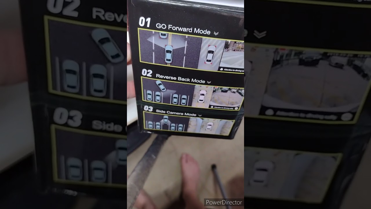 I Love This Aftermarket 360 Degree Car 🚘 Video Camera DVR System. 🎥🚗 4 Cams. 2 Go Under the Mirrors