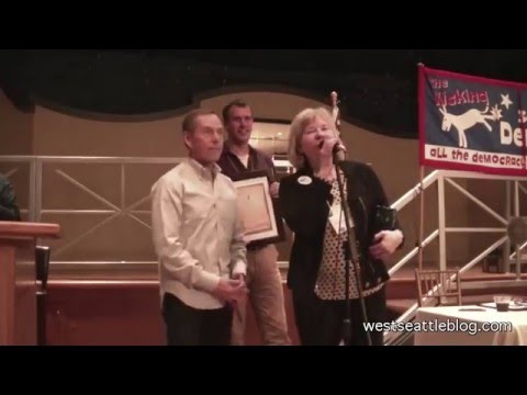 Tom Rasmussen tribute @ 34th District Democrats