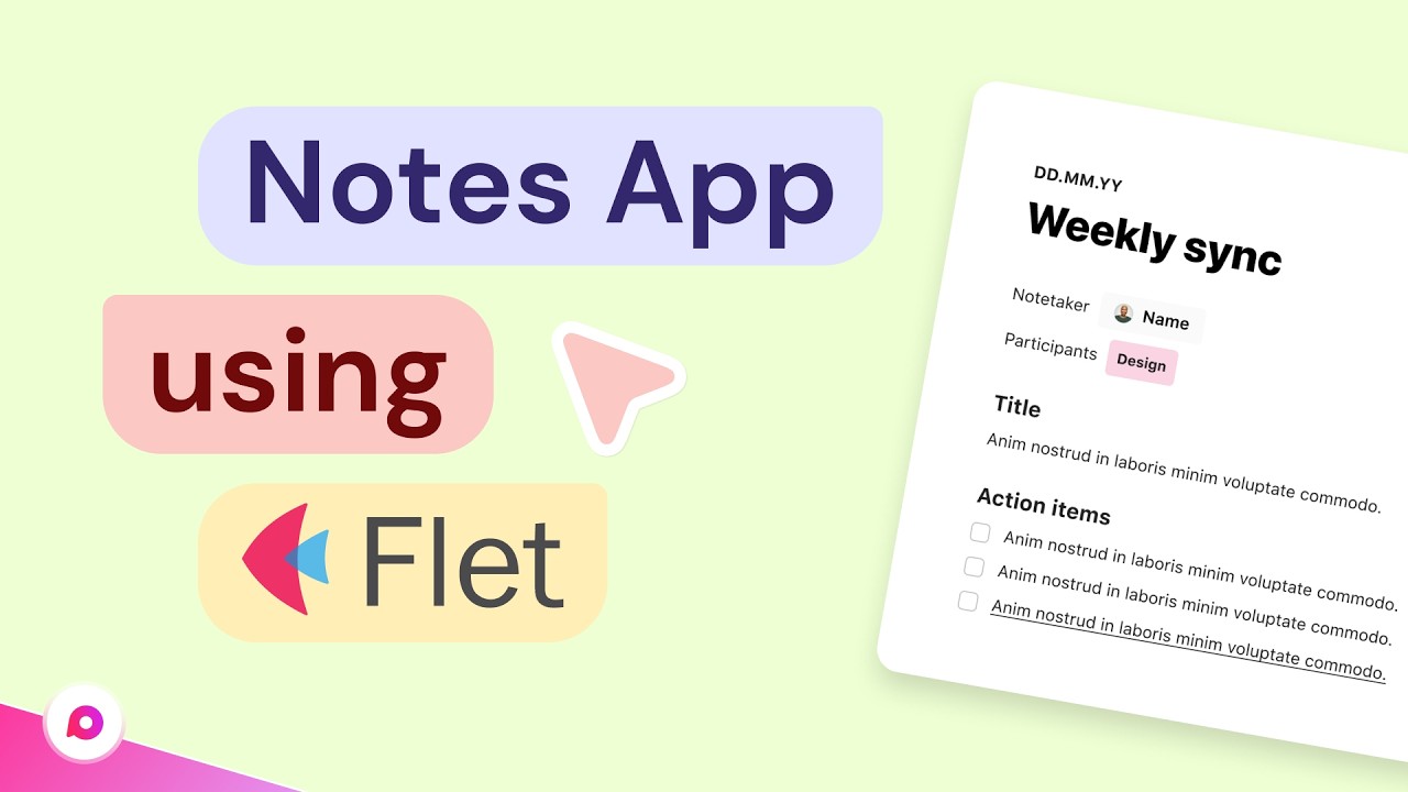 How To Create A Cool Notepad App In Python (Flet Tutorial)