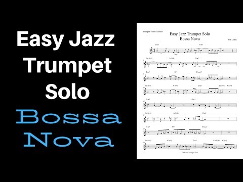 Easy Jazz Trumpet Solo- Bossa Nova