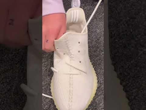 How to lace Yeezy 350!!
