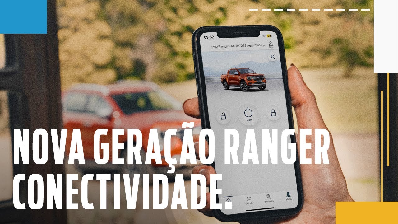 Nova Geração Ford Ranger - Conectividade que desafia o impossível