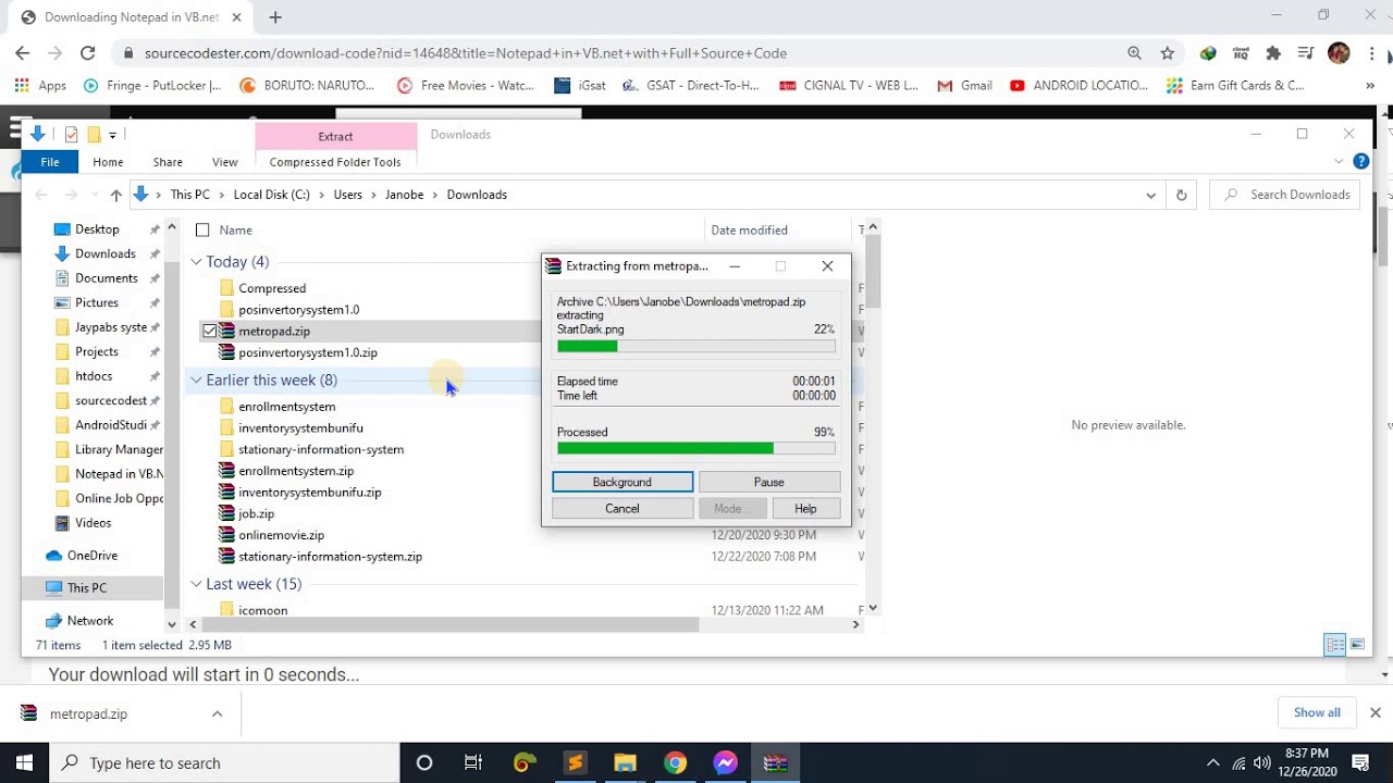 Notepad in vb.net with full source code