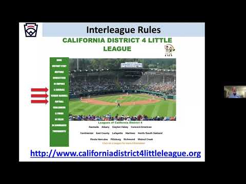 Little League Rules Clinic #1