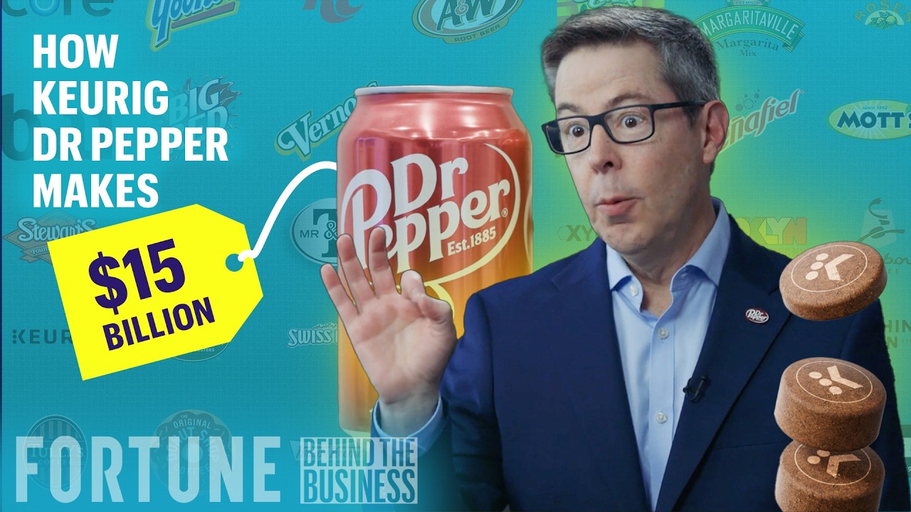 How Keurig Dr Pepper's $15B Empire Beat Out Pepsi | Behind the Business