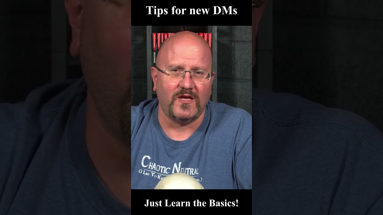 Tips for New DMs - Learn the Basics  #dnd #shorts