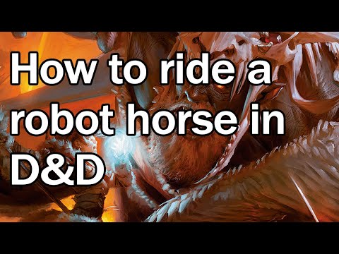 The DnD build that lets you ride a robot #shorts