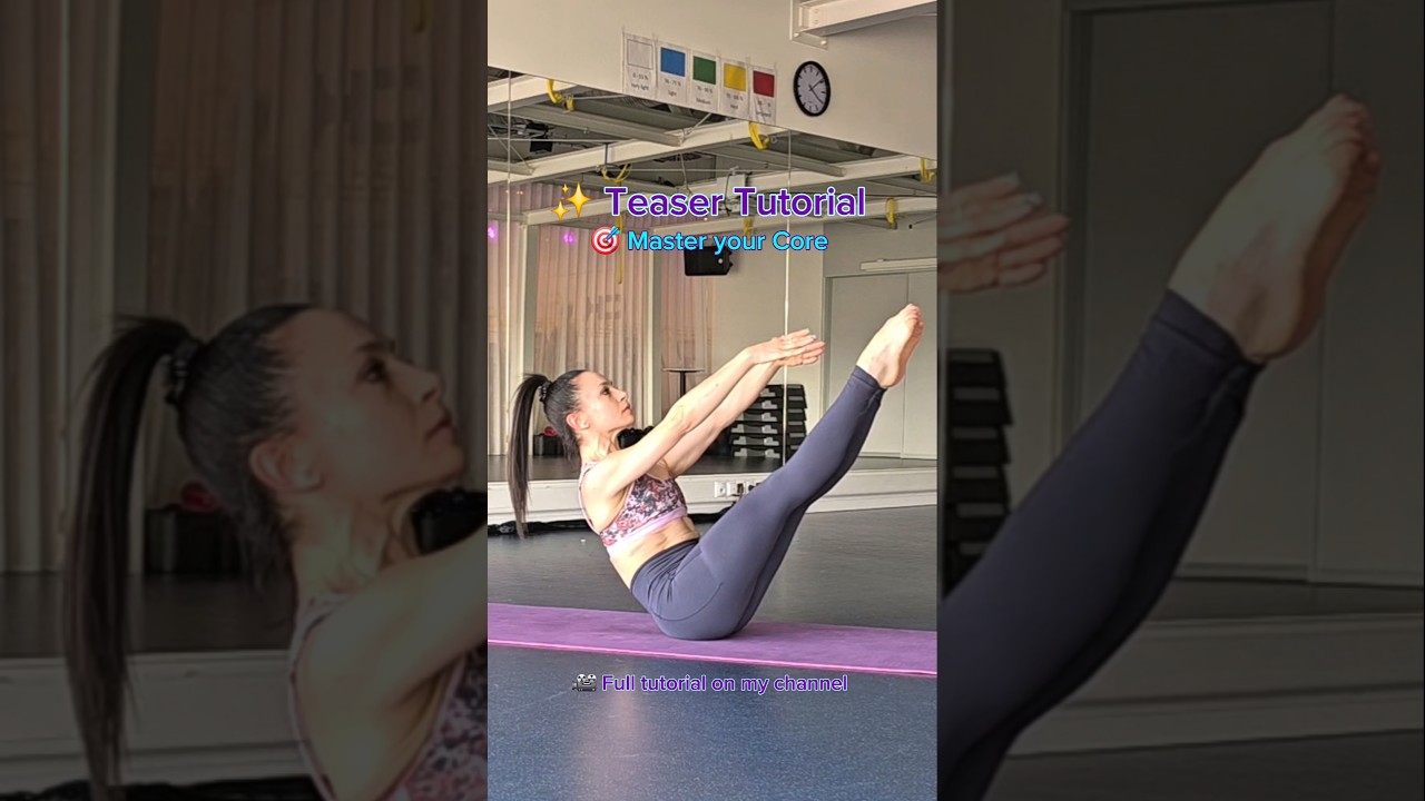PILATES TEASER TUTORIAL | Master your Core
