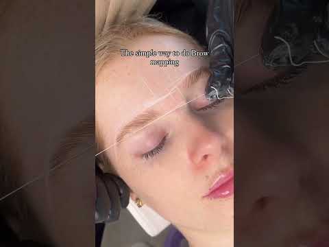 Say goodbye to unsymmetrical brows with our expert brow mapping techniques! 🗺️ Precision is key to