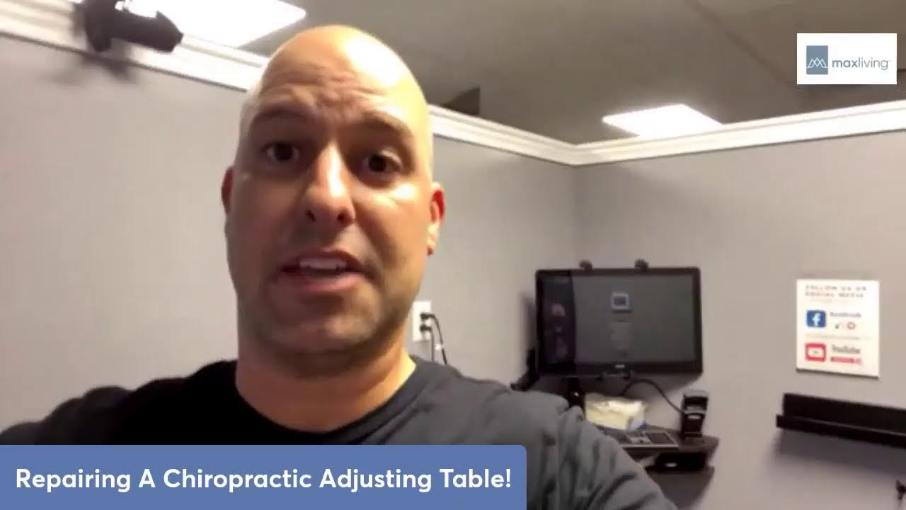 Repairing a Chiropractic Adjusting Table!