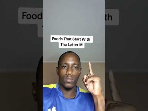 Foods That Start With The Letter Mπ― #shorts
