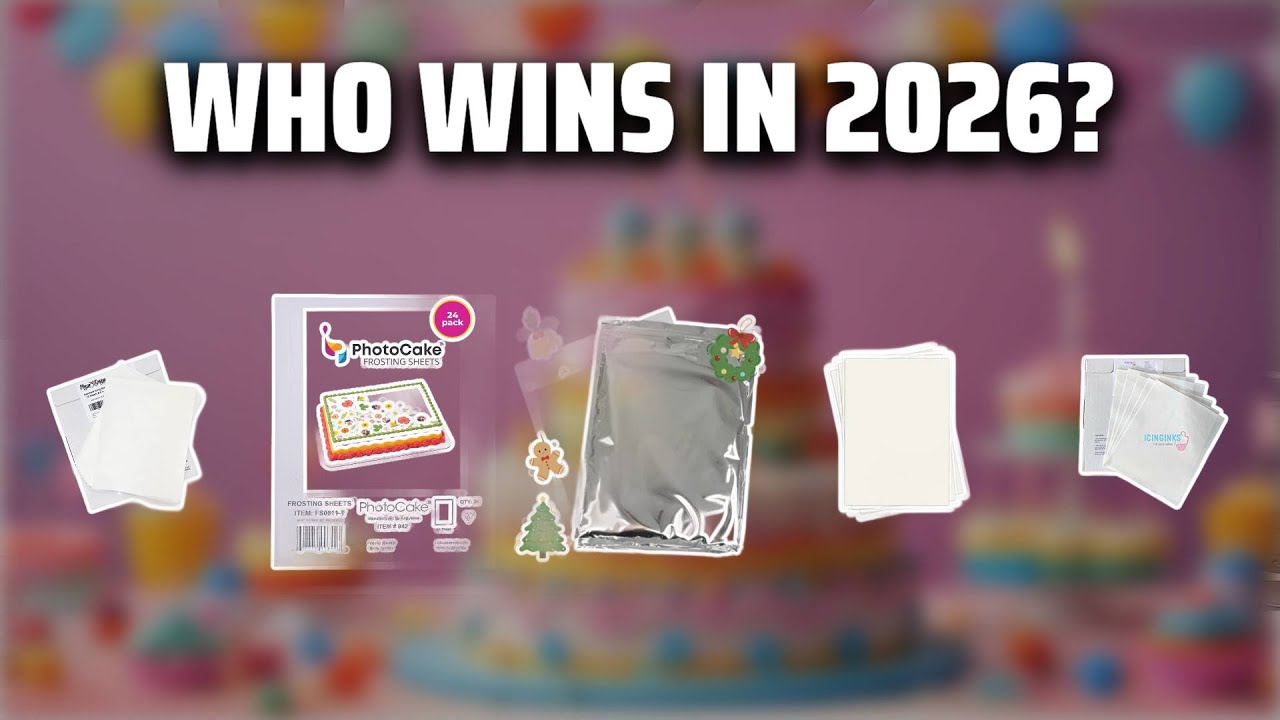 The Top 5 Best Icing Sheets in 2026 - Must Watch Before Buying!