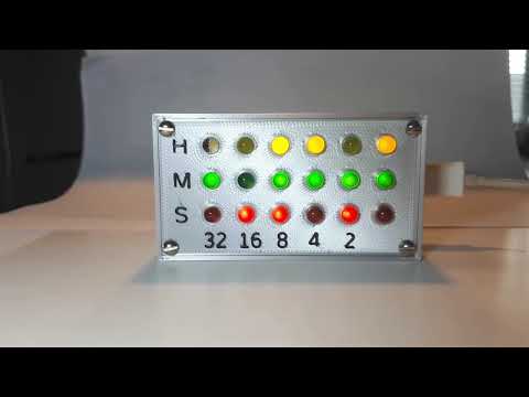 Binary Clock Pico W individual LEDs by Viragored - Thingiverse
