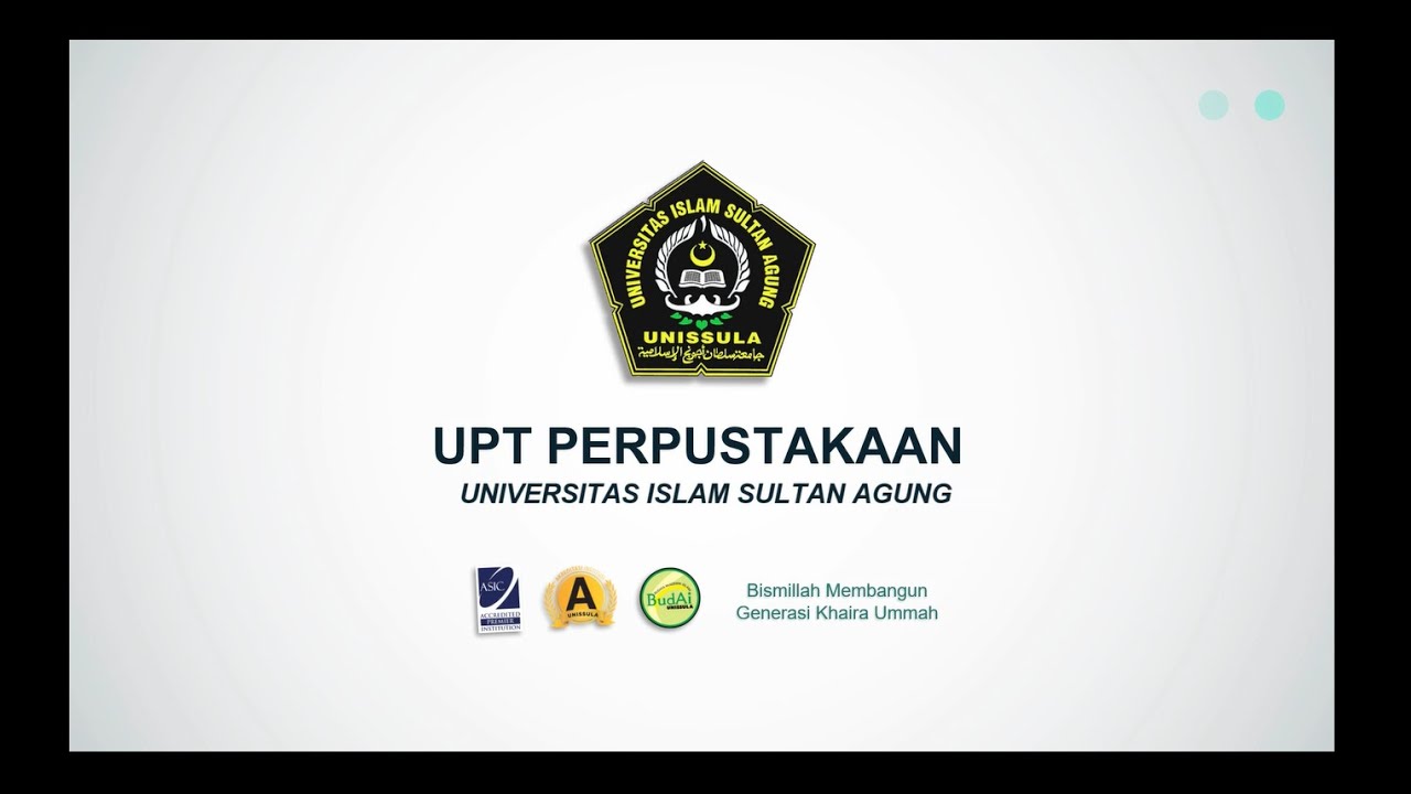 Perpustakaan UNISSULA | Islamic Central Library