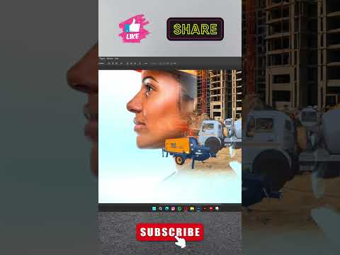 Create Powerful Construction & Machine Posts in Photoshop #design #socialmediagraphic #photoshop