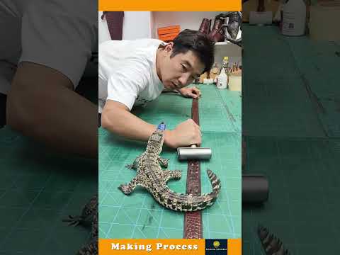 The Process Of Making A Leather Belt