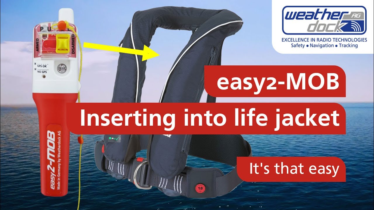 easy2MOB #EN life jacket mounting