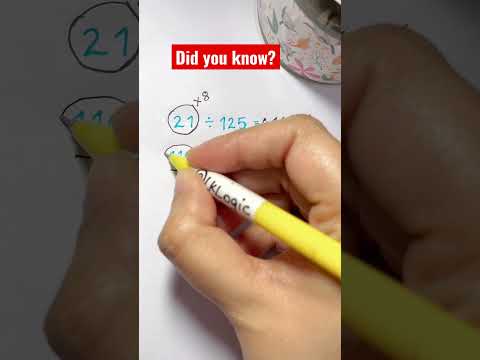 Divide by 125 nice trick!