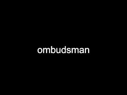 ombudsman pronunciation english ombudsman definition english