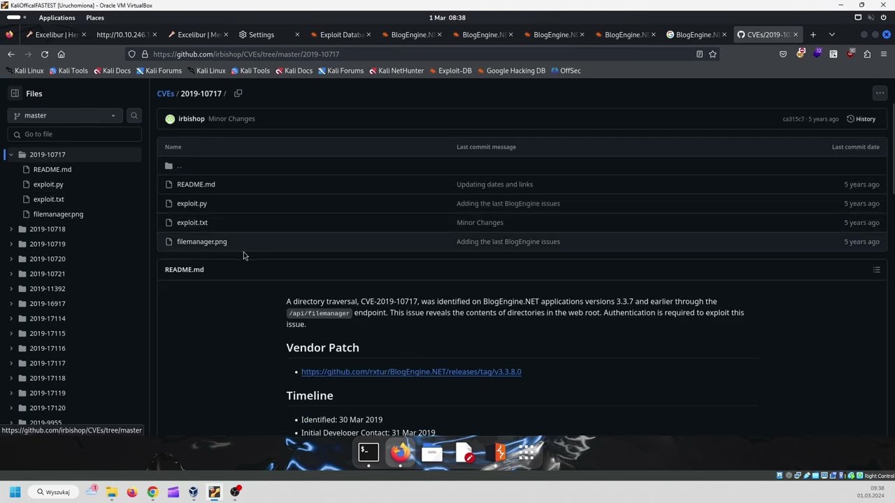 TryHackMe #847 Exfilibur (hard)