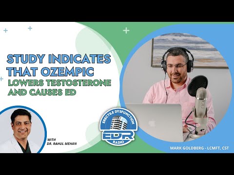 Study Indicates that Ozempic Lowers Testosterone and Causes ED