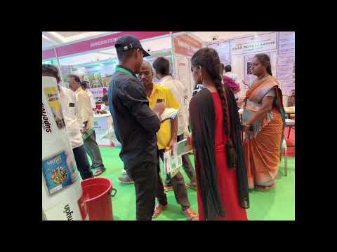 Explained Aries products in EXFA-2024 at Dhanalakshmi Srinivasan Agriculture College - Perambalur