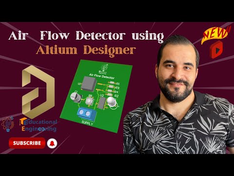 Air Flow Detector using Altium Designer