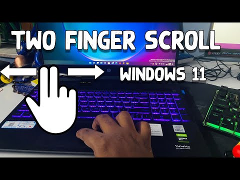 How To Fix Two Finger Scroll Not Working Windows 11